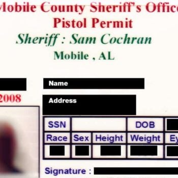 Concealed Carry Weapon Permit Examples