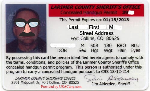 Concealed Carry Weapon Permit Examples Concealed Carry Weapon Permit Examples