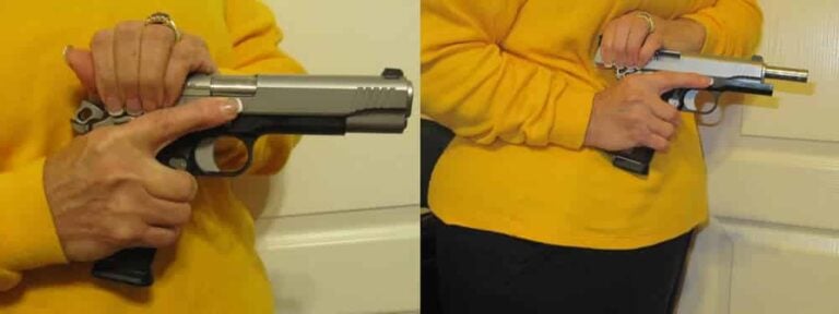 Racking the Pistol Slide: Technique Not Strength - USA Carry