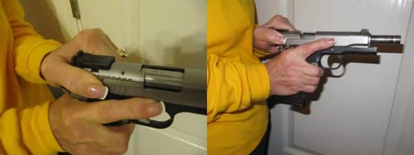 Racking the Pistol Slide: Technique Not Strength - USA Carry