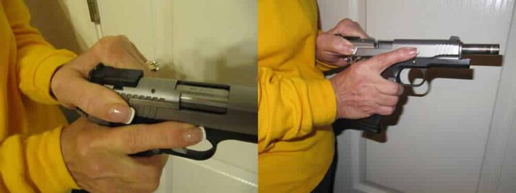 Racking the Pistol Slide: Technique Not Strength - USA Carry