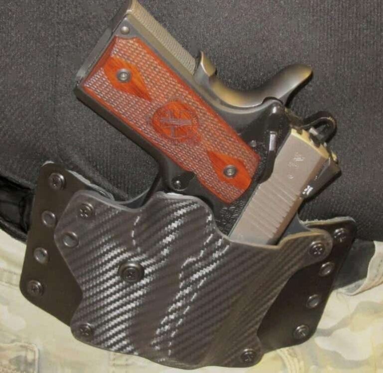 BlackPoint Tactical Leather Wing OTW Hybrid Holster Review - USA Carry