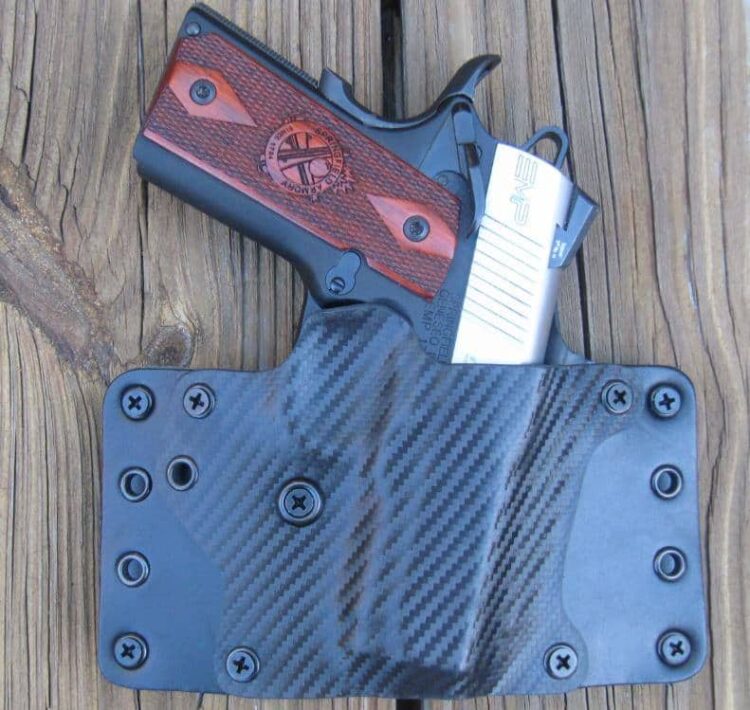 BlackPoint Tactical Leather Wing OTW Hybrid Holster Review - USA Carry