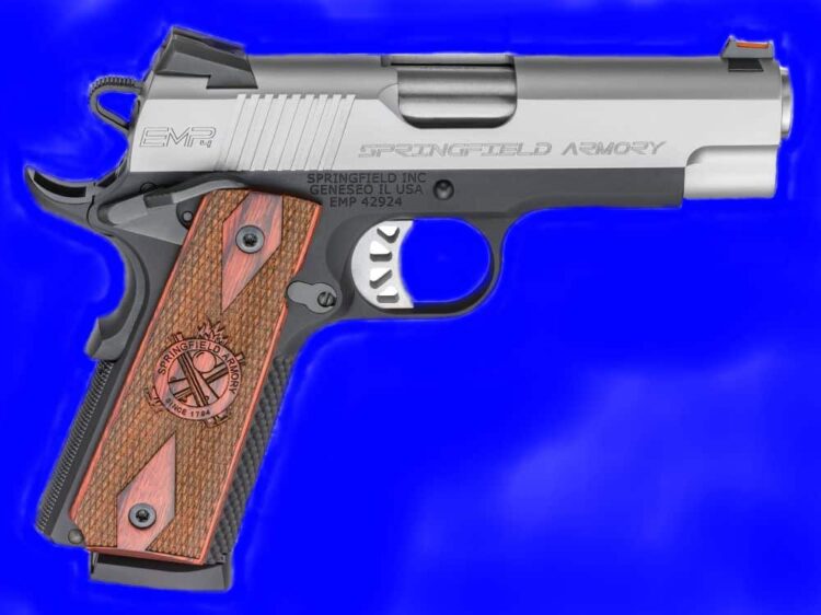 New for 2016: The Springfield-Armory 1911 EMP 4 - Compact 9mm [REVIEW ...