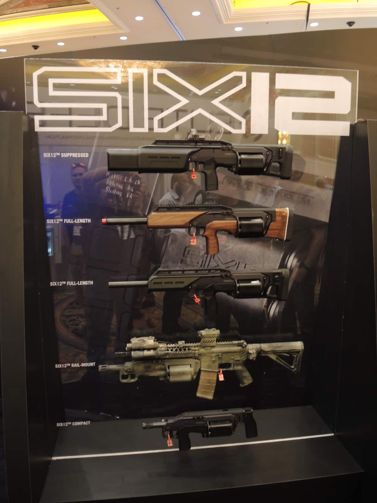 Shot Show 2017: SIX12 Modular 12 Gauge Revolver Shotgun - USA Carry