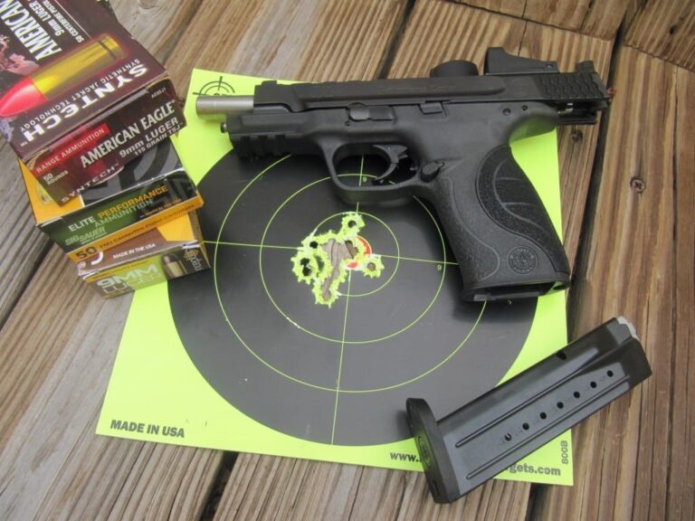 [FIREARM REVIEW] Smith-Wesson M&P Ported 9L with Mini Red Dot 9mm - USA ...