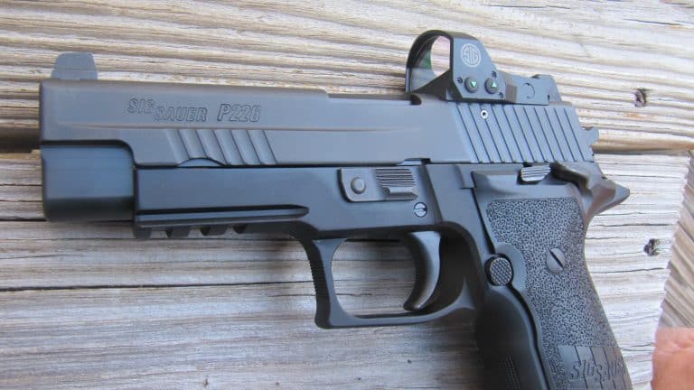 Sig Sauer P226 RX Elite SAO 9mm with Mini Red Dot [FIREARM REVIEW ...