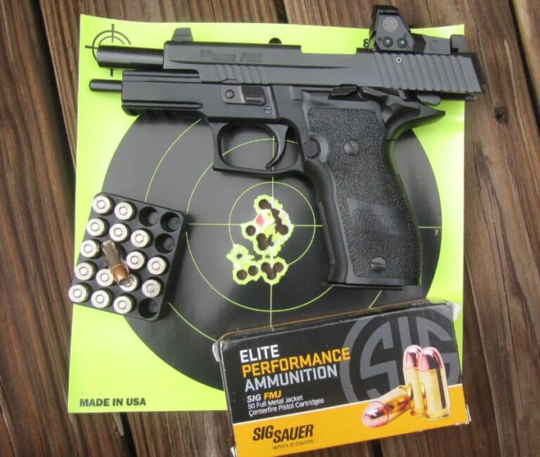 Sig Sauer P226 RX Elite SAO 9mm with Mini Red Dot [FIREARM REVIEW ...