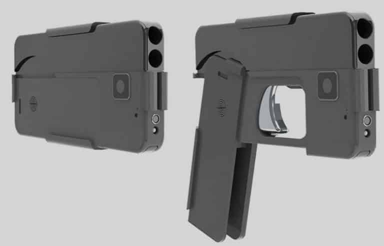 Radically-Designed New Concealed Carry .380 Cellphone Pistol - USA Carry