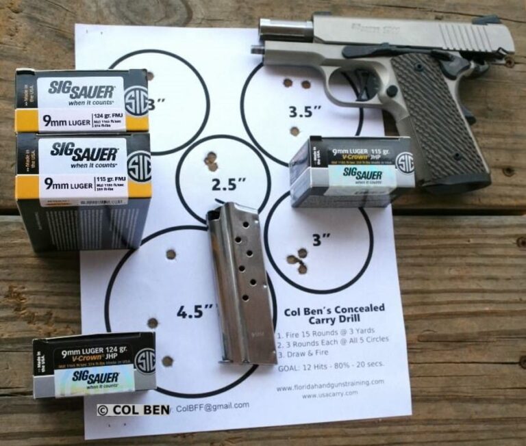 Sig Sauer 1911 Ultra Compact 3.3" 9mm Review - USA Carry