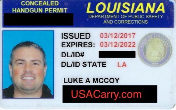 Louisiana Concealed Carry Permit Information - USA Carry