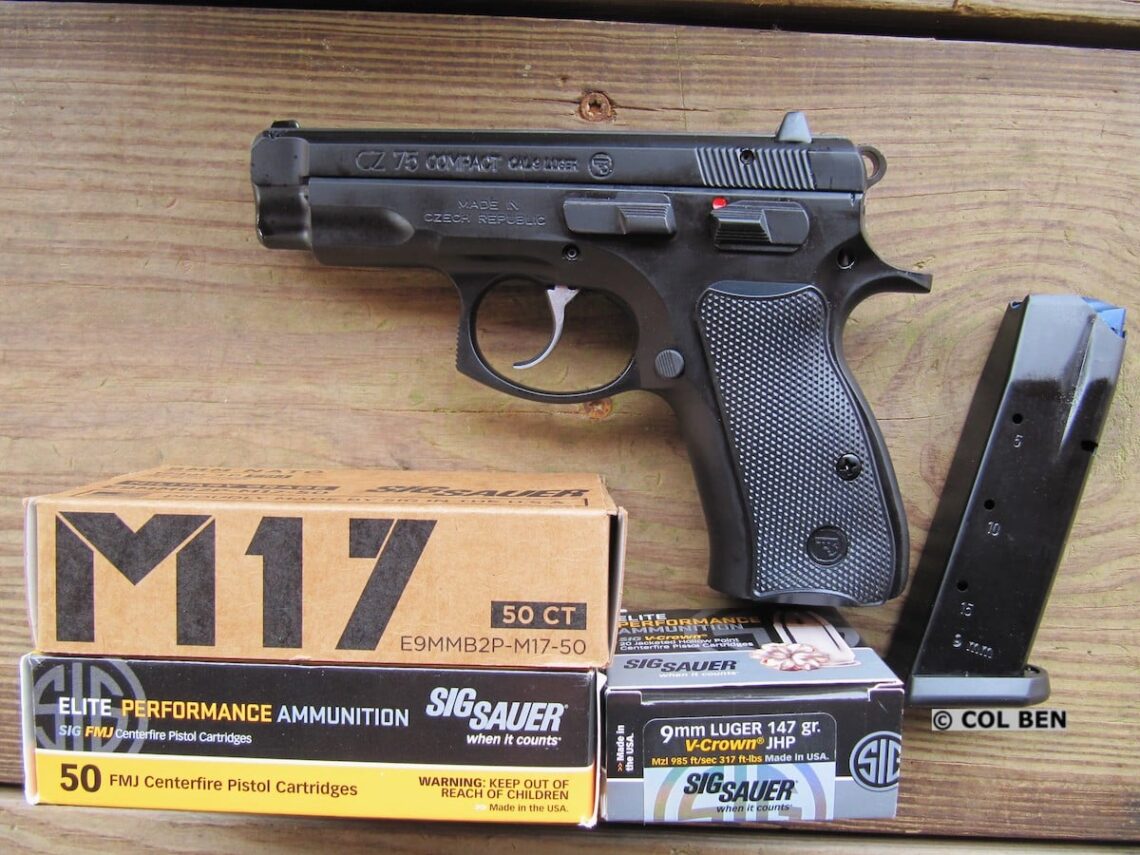 CZ 75 Compact DA/SA 9mm Pistol Review - USA Carry
