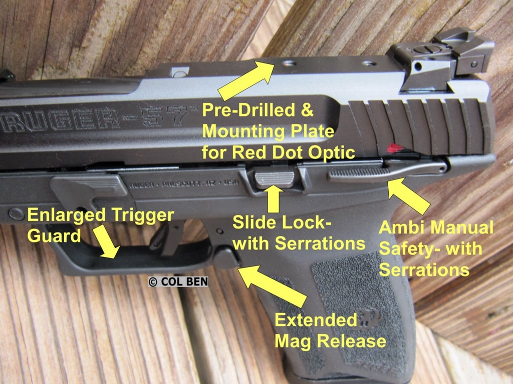 The Ruger-57 5.7x28mm Pistol [REVIEW] - USA Carry