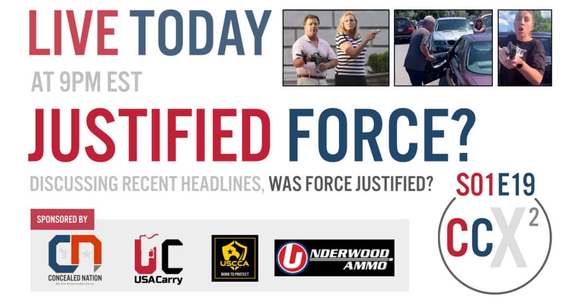 CCX2 S01E19: Justified Force? Taking A Look At A Few Recent Incidents ...