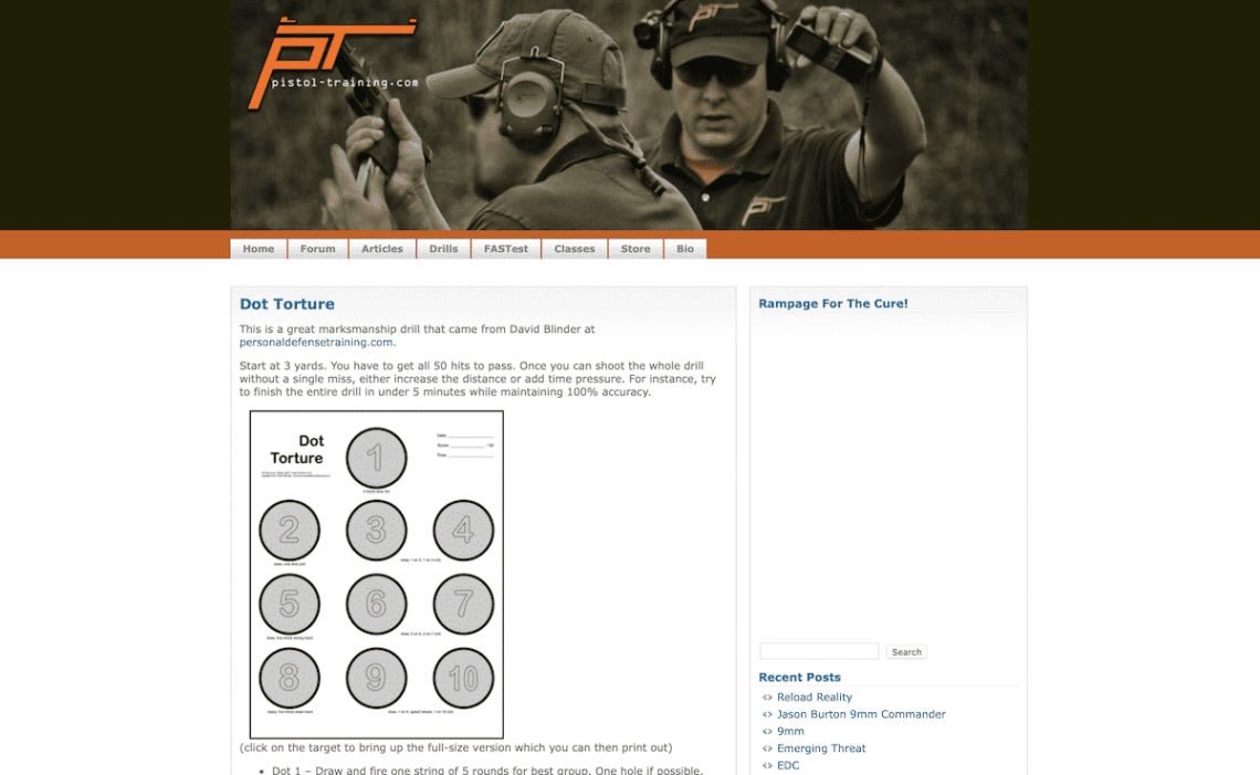 Four Go-To Practice Targets And Where To Get Them - USA Carry