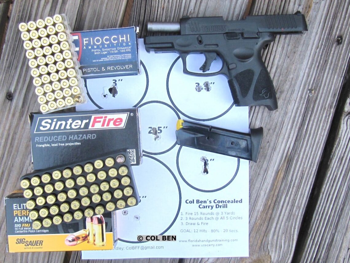 First Shots: Taurus G3c Sub-Compact Review - USA Carry