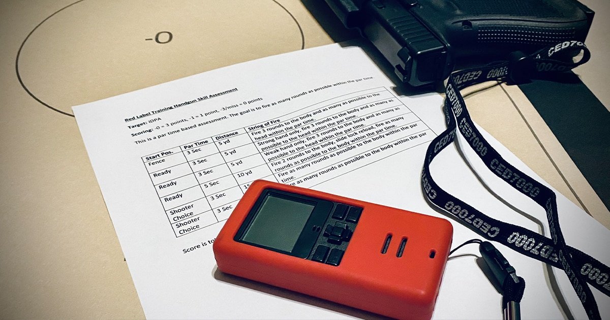 Red Label Training Handgun Skills Test - USA Carry