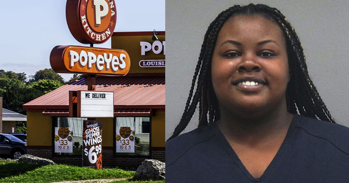Irresponsible Gun Owner: Woman Pulls Gun in Popeyes Drive-Thru