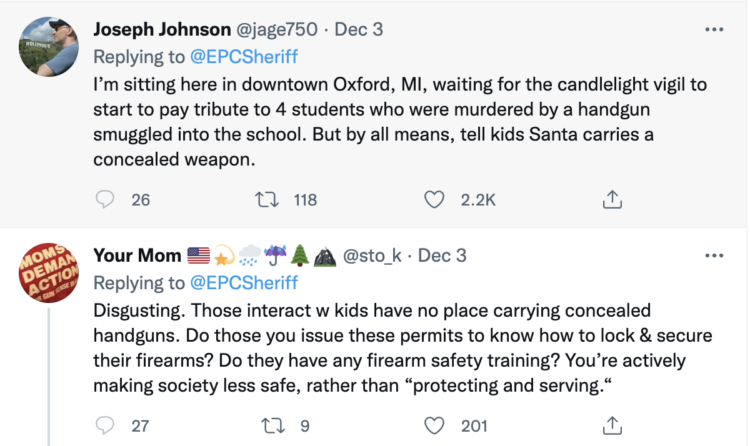 Santa Applies for a Concealed Carry Permit; People Lose Their Minds