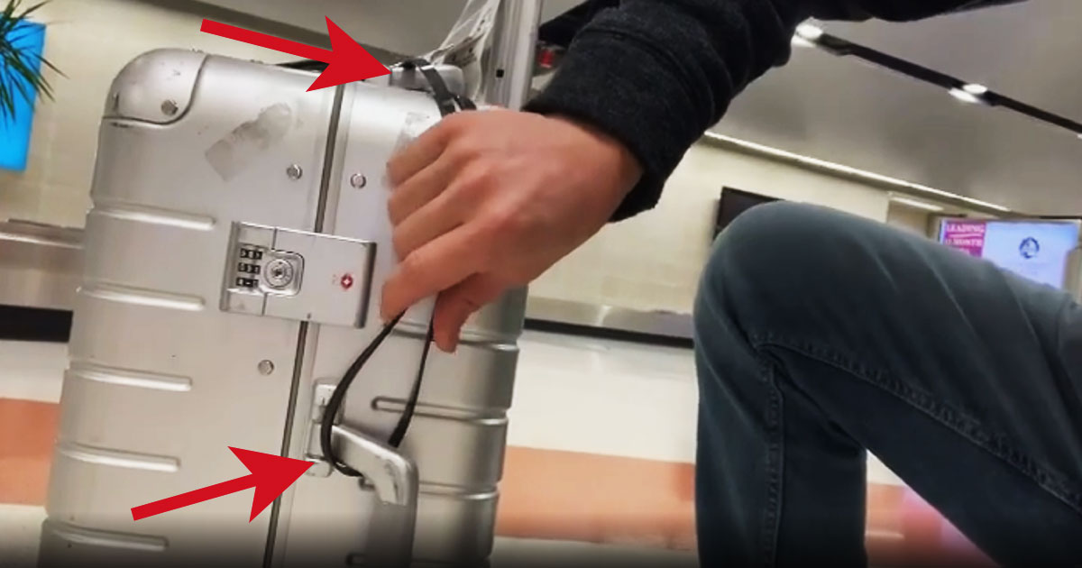 See Delta's "Genius" Way to Secure Your Gun Case 臘 ‍♂️ - USA Carry