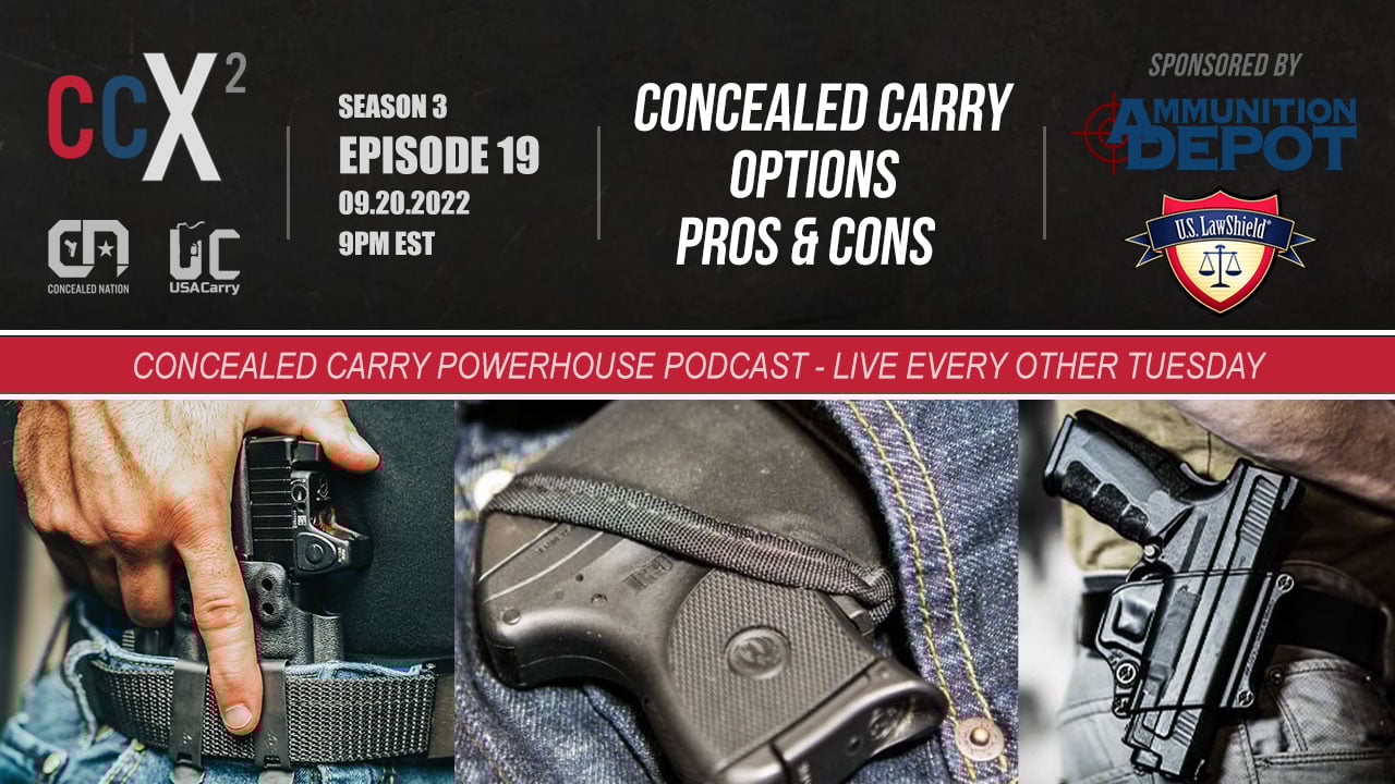CCX2 Live Tonight: Concealed Carry Options: Pros & Cons w/ Jon Hauptman ...