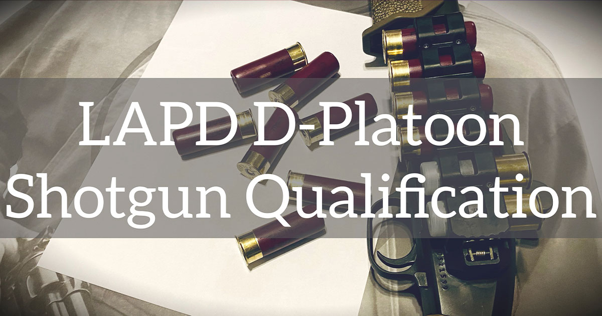 Shotgun Skills and Drills | Primary & Secondary Forum