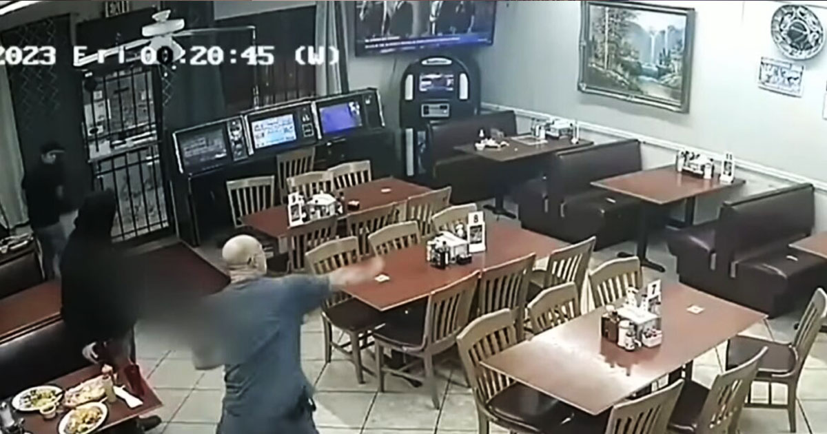 Extended Video Shows Armed Customer’s Actions After Fatally Shooting ...