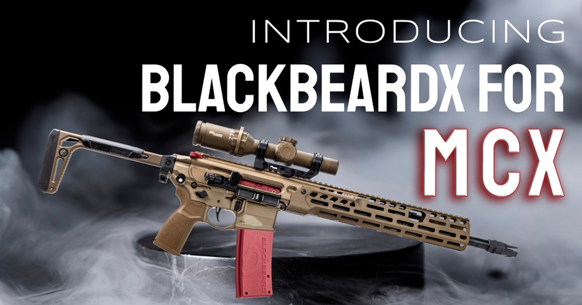 Mantis Introduces the BlackbeardX for Your SIG MCX - USA Carry