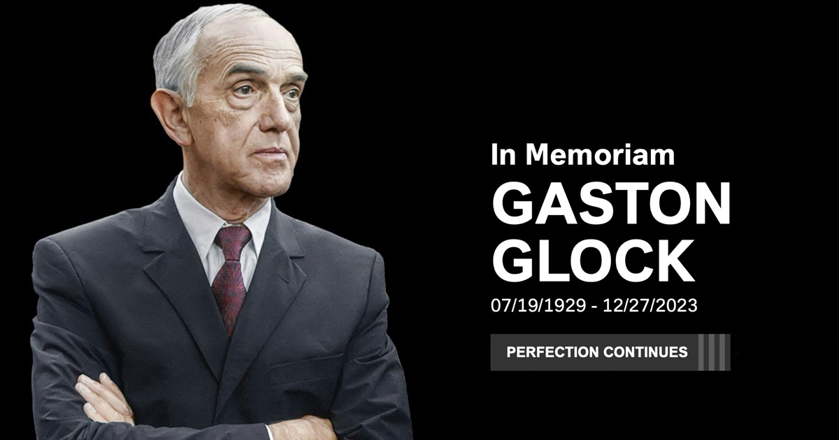 Gaston Glock, Visionary Behind the Glock Pistol, Passes Away at 94 ...