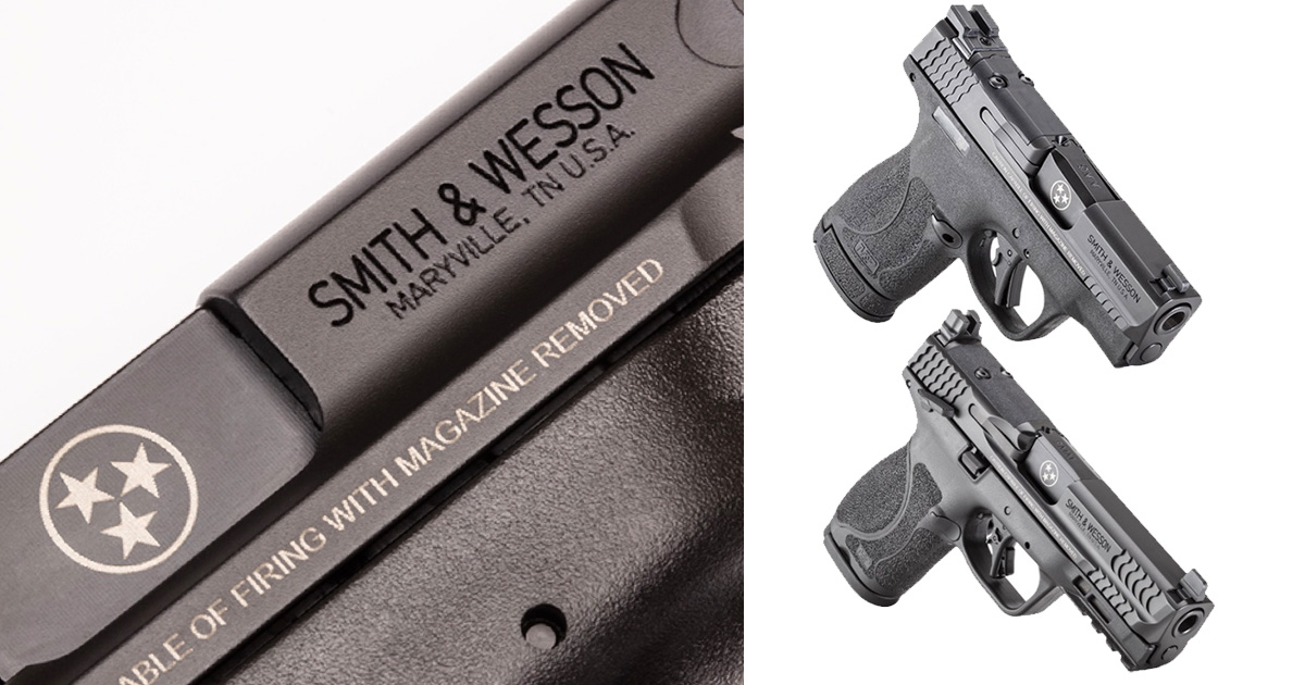 Smith & Wesson Debuts Tennessee Flag Series M&P Pistols to Mark New ...