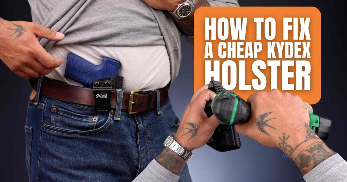 PHLSTER Shows How To Make Cheap Holsters Work - USA Carry