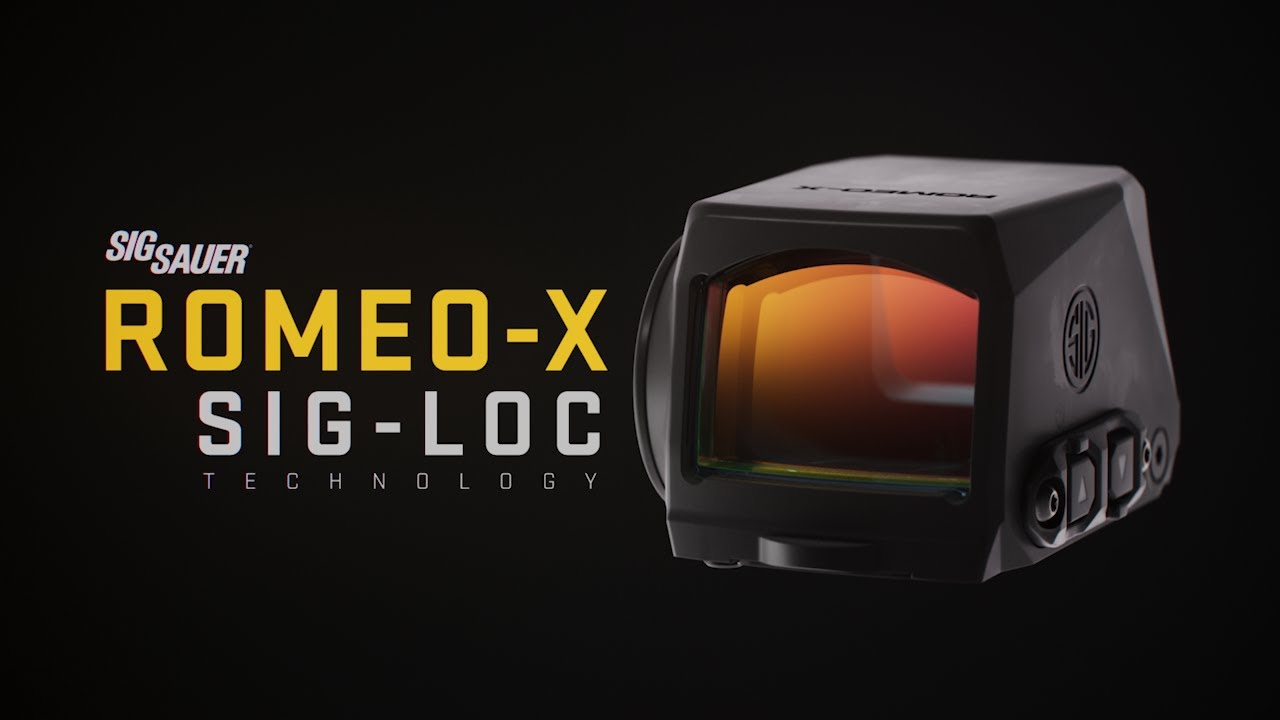 Introducing the SIG Sauer ROMEO-X Optic: Precision and Durability with the Advanced SIG-LOC ...