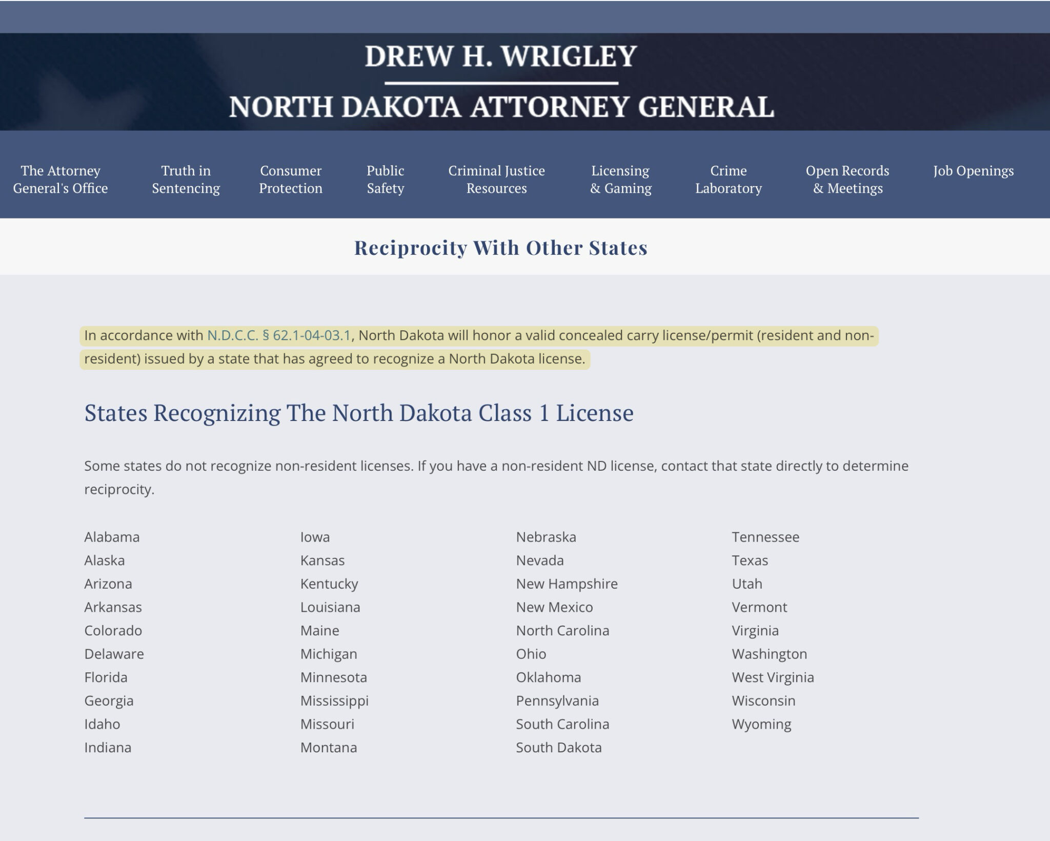 Does North Dakota Accept Non-Resident Carry Permits? Here’s What We ...