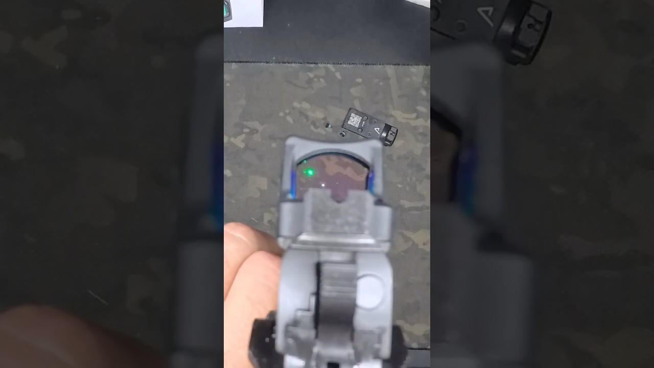 Installing the new Trijicon RMR Green and Talon Grips on a Springfield ...